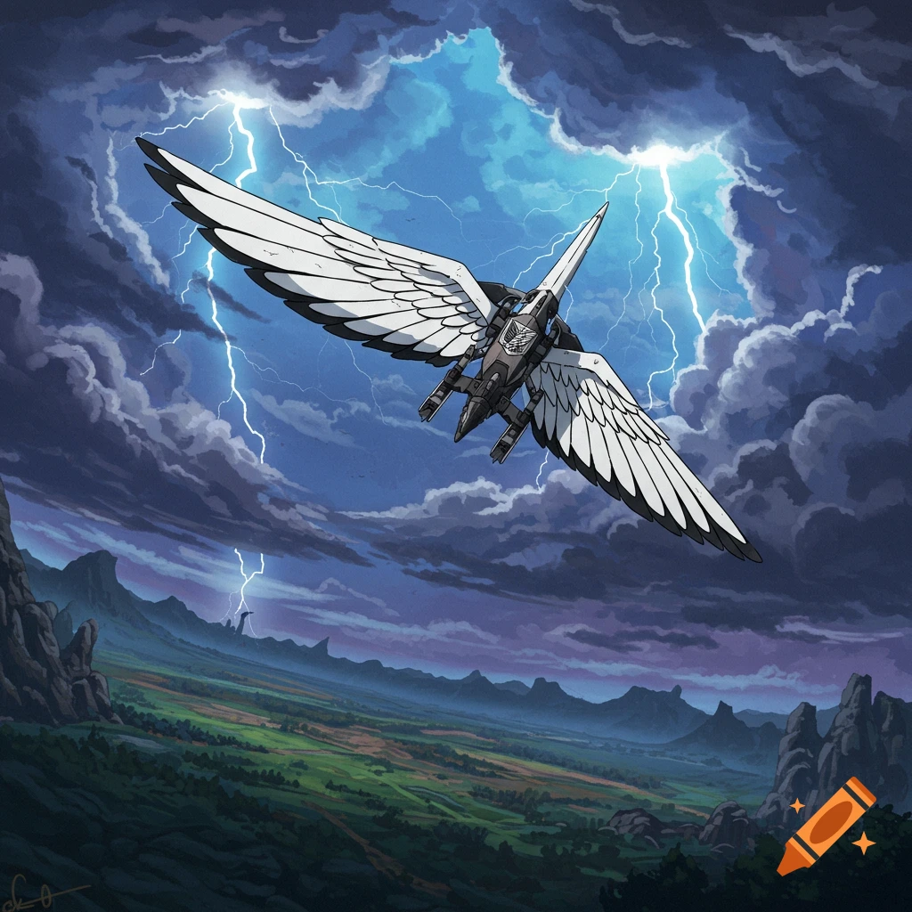 Ornithopter created on Craiyon