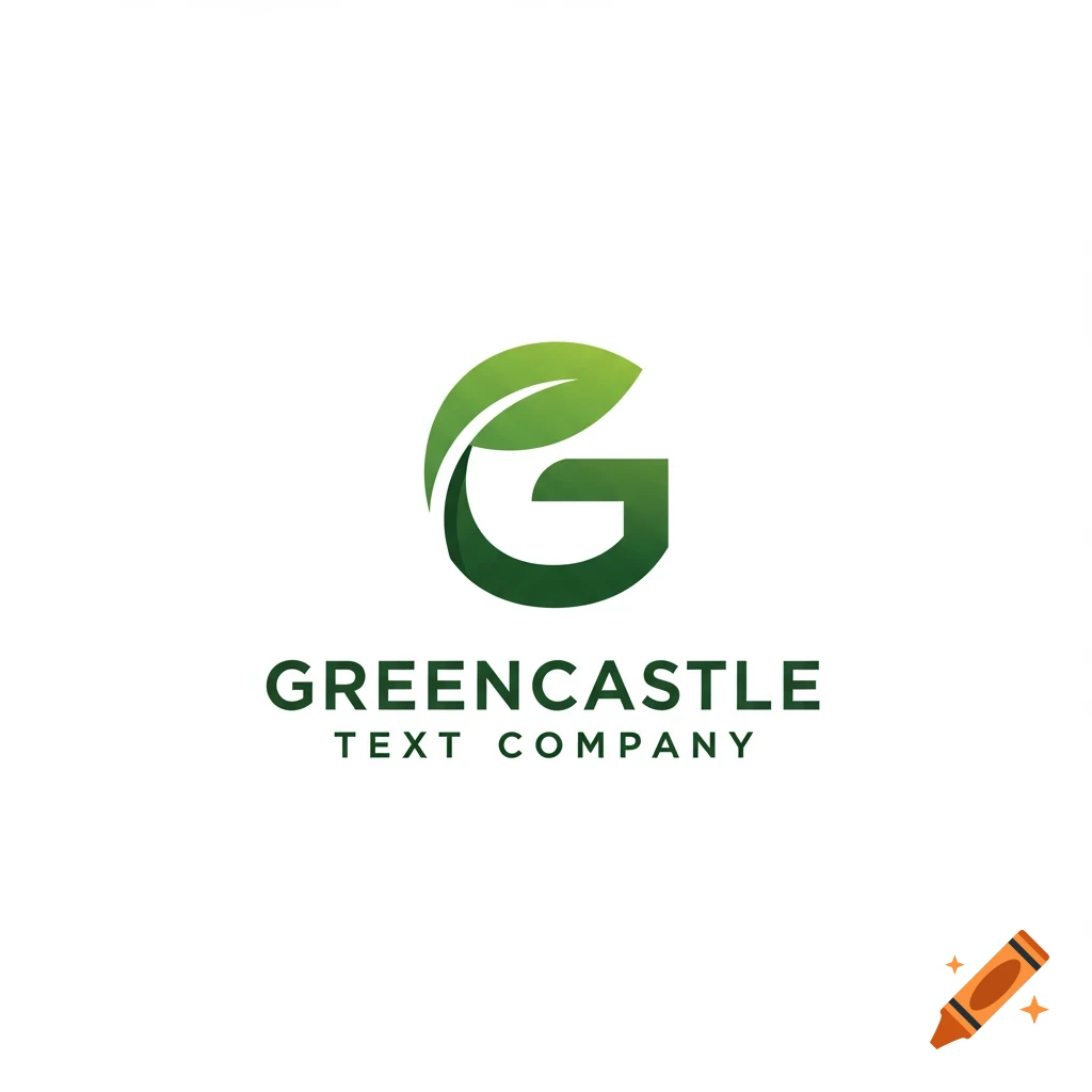 GREENCASTLE TEXT COMPANY LOGO on Craiyon