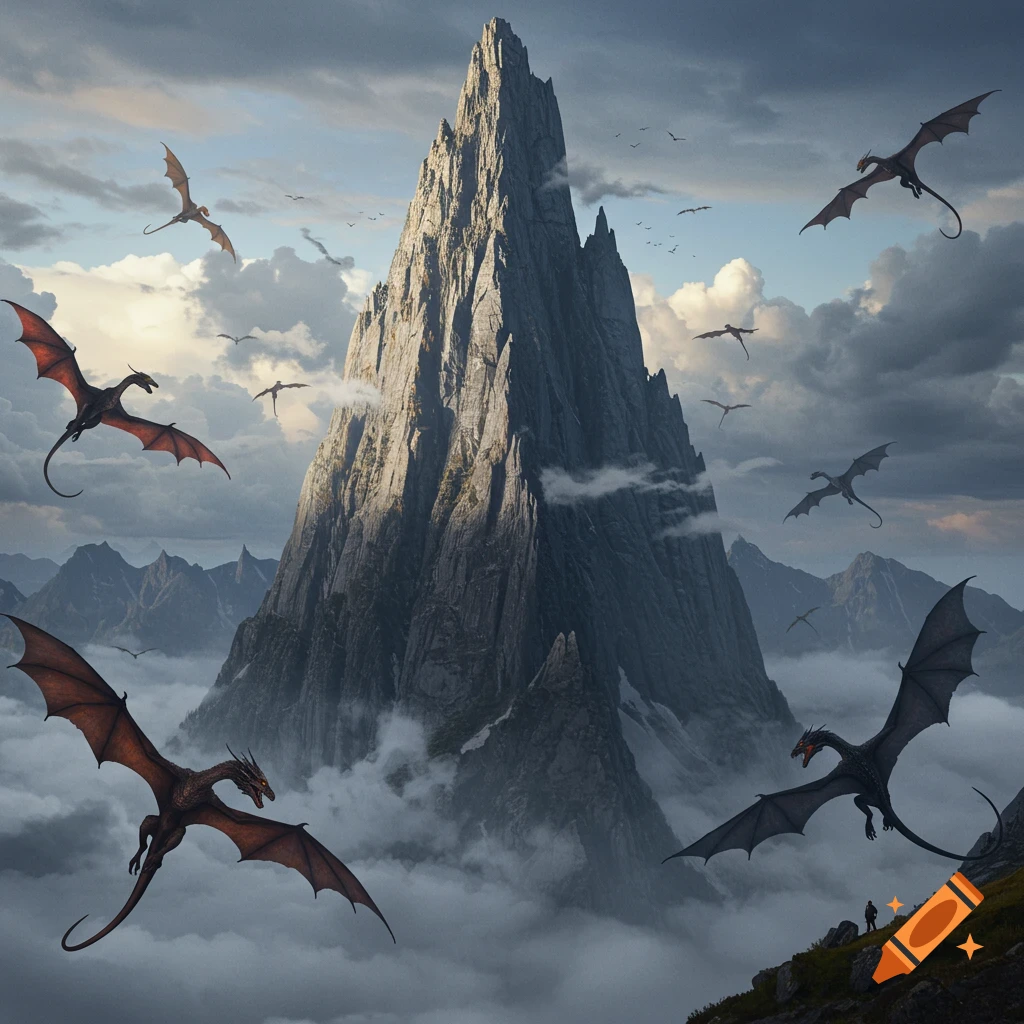 Restored Harrenhal castle from A Song of Ice and Fire on Craiyon