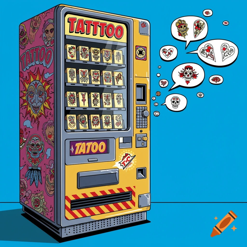 Mickey Mouse with tattoos on Craiyon