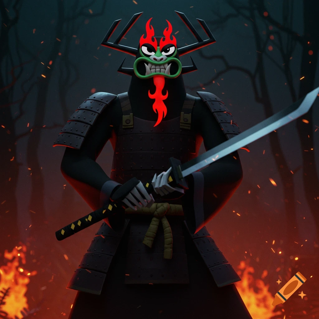 Samurai warrior image concept on Craiyon