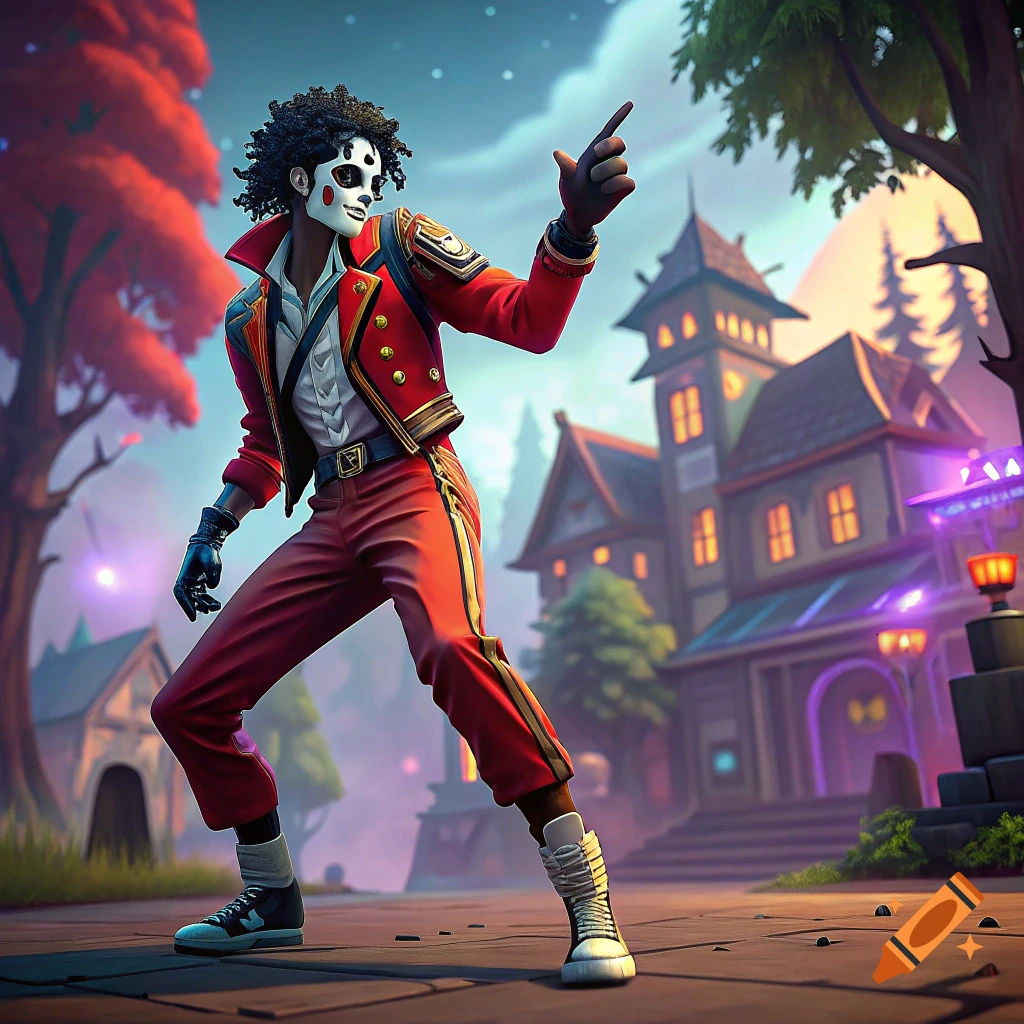 Giant plush Easter bunny as Michael Jackson in Thriller video with ...