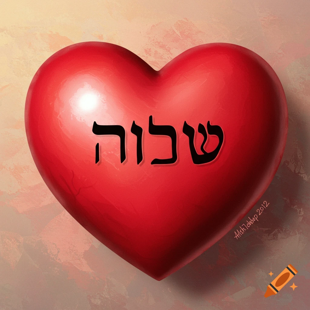 Aboriginal art heart symbol on Craiyon