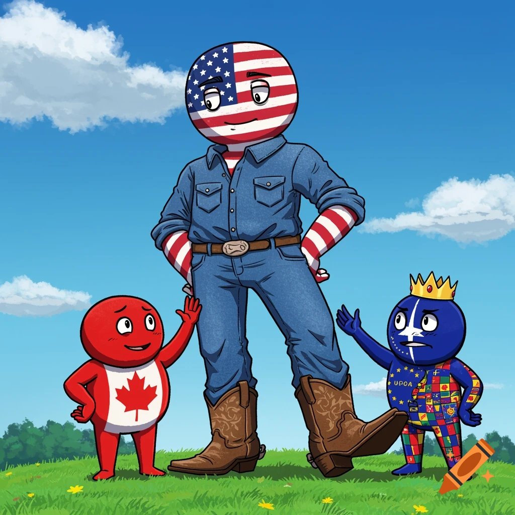 National Personification created on Craiyon