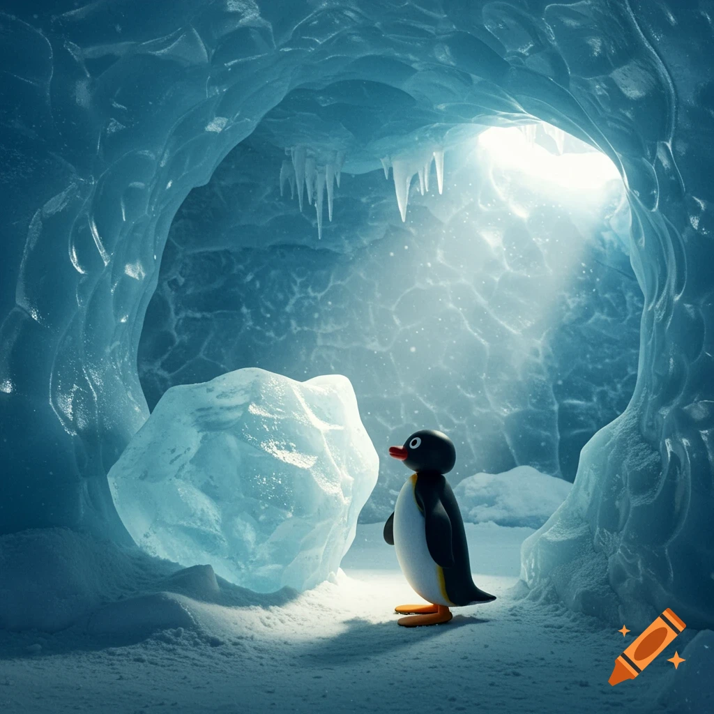 Penguin created on Craiyon