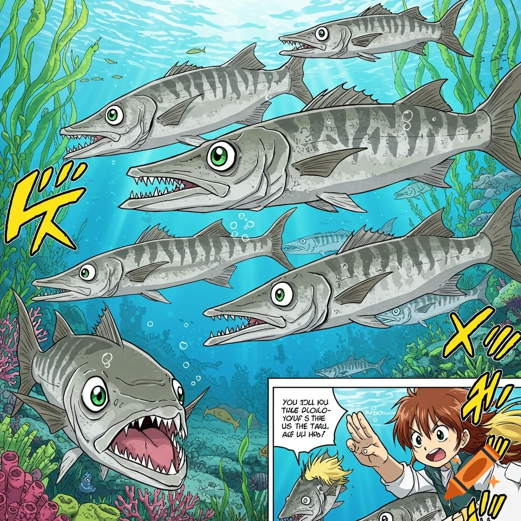 Fish images created on Craiyon