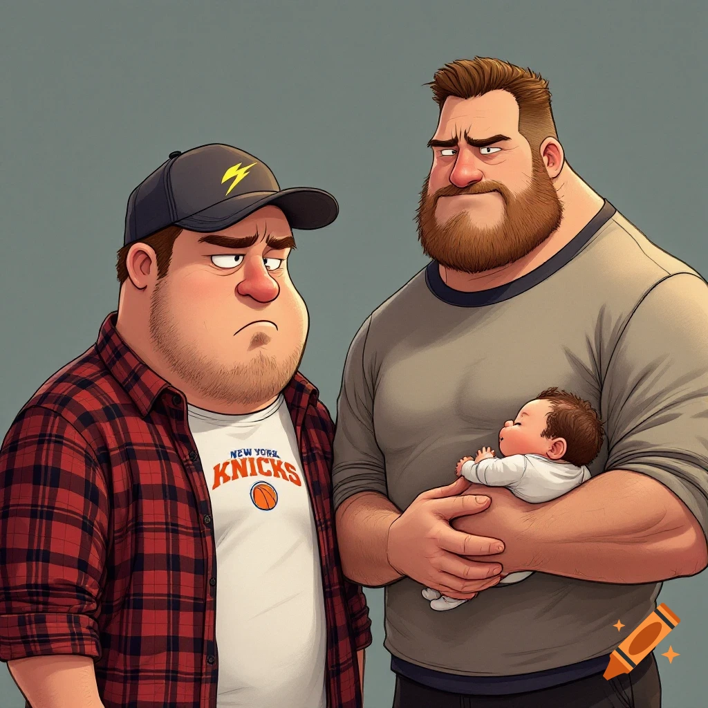 Peter Griffin donates food to children in Africa on Craiyon