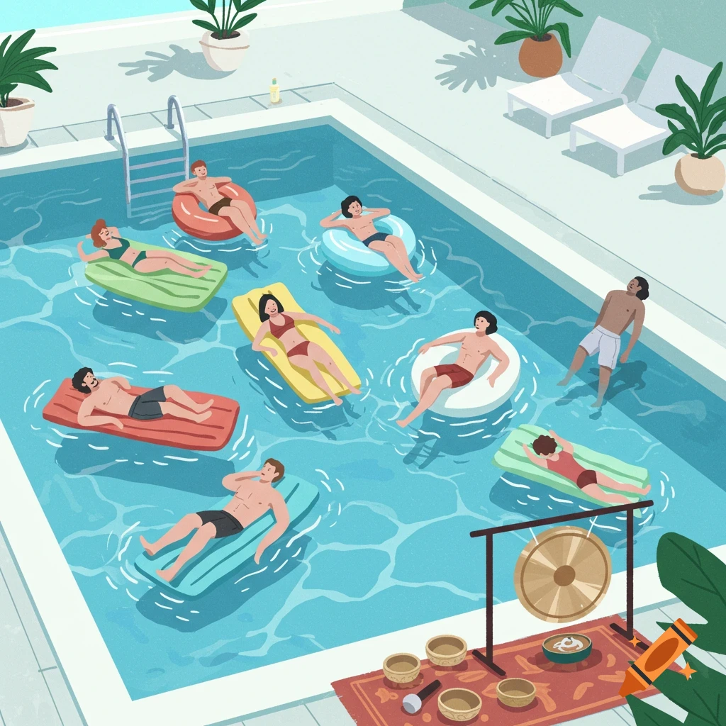 Arabs in a tub on Craiyon