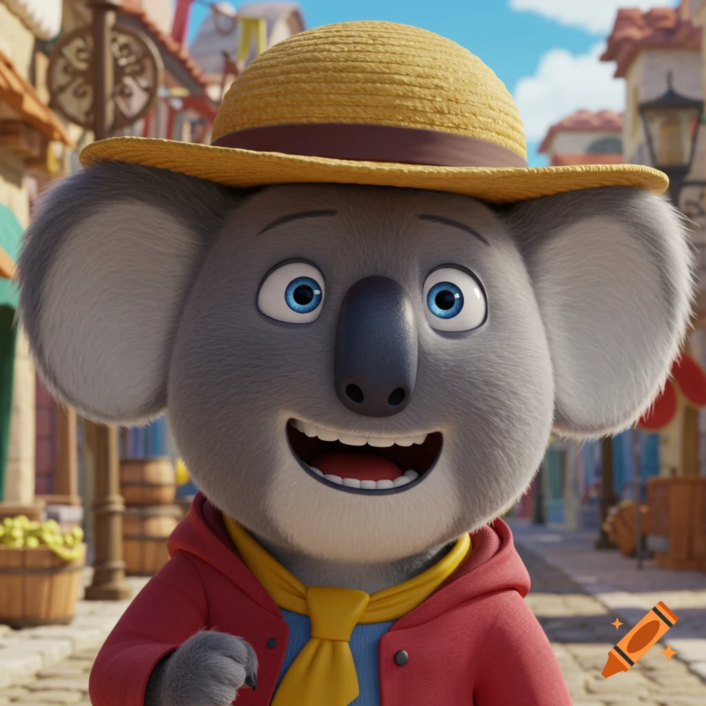 Buster Moon in One Piece anime style on Craiyon