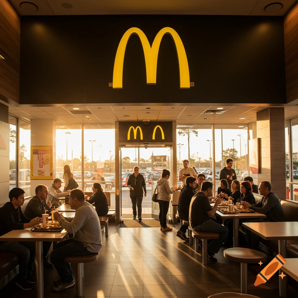 McDonald's logo on Craiyon