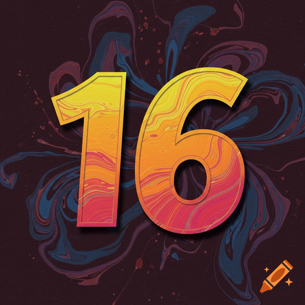 Number 16 on Craiyon