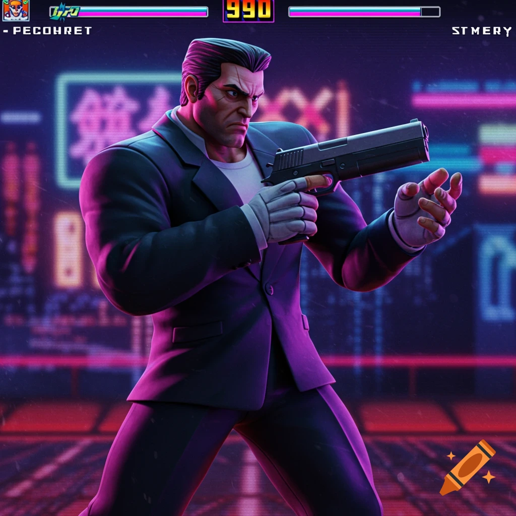 3D fighting game with PS1 graphics, Louisiana bayou setting, secret ...