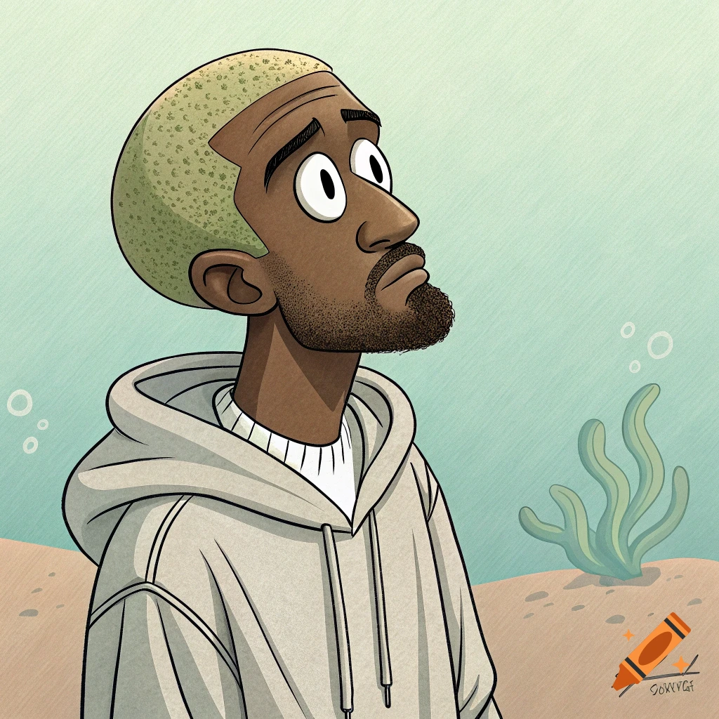 Squidward as African American in Stephen Hillenburg art style, Frank ...