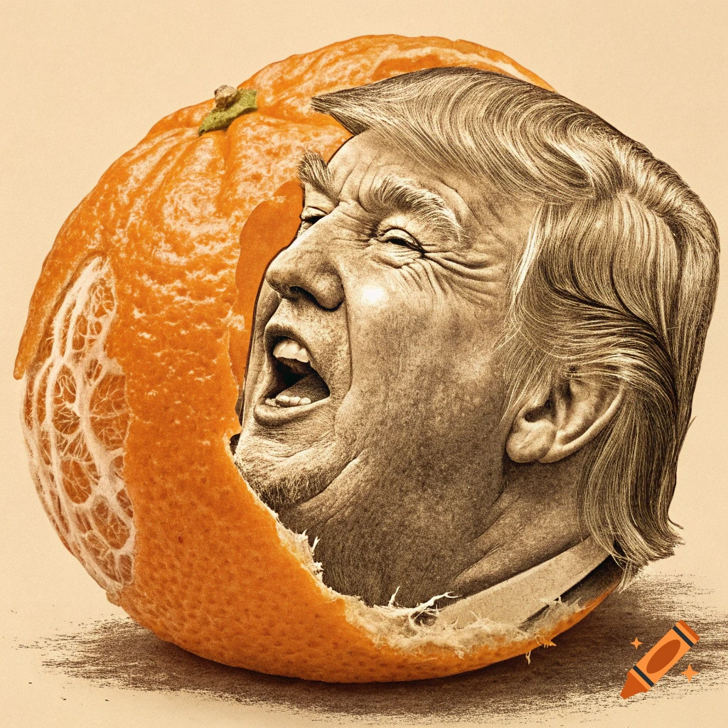 Black and White Image of Donald Trump as Frankenstein's Monster created ...