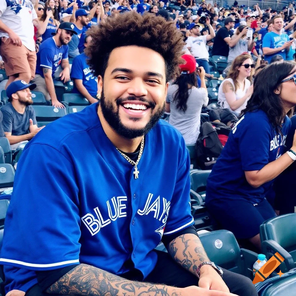 Satinder Sartaj in Canucks jersey on Craiyon