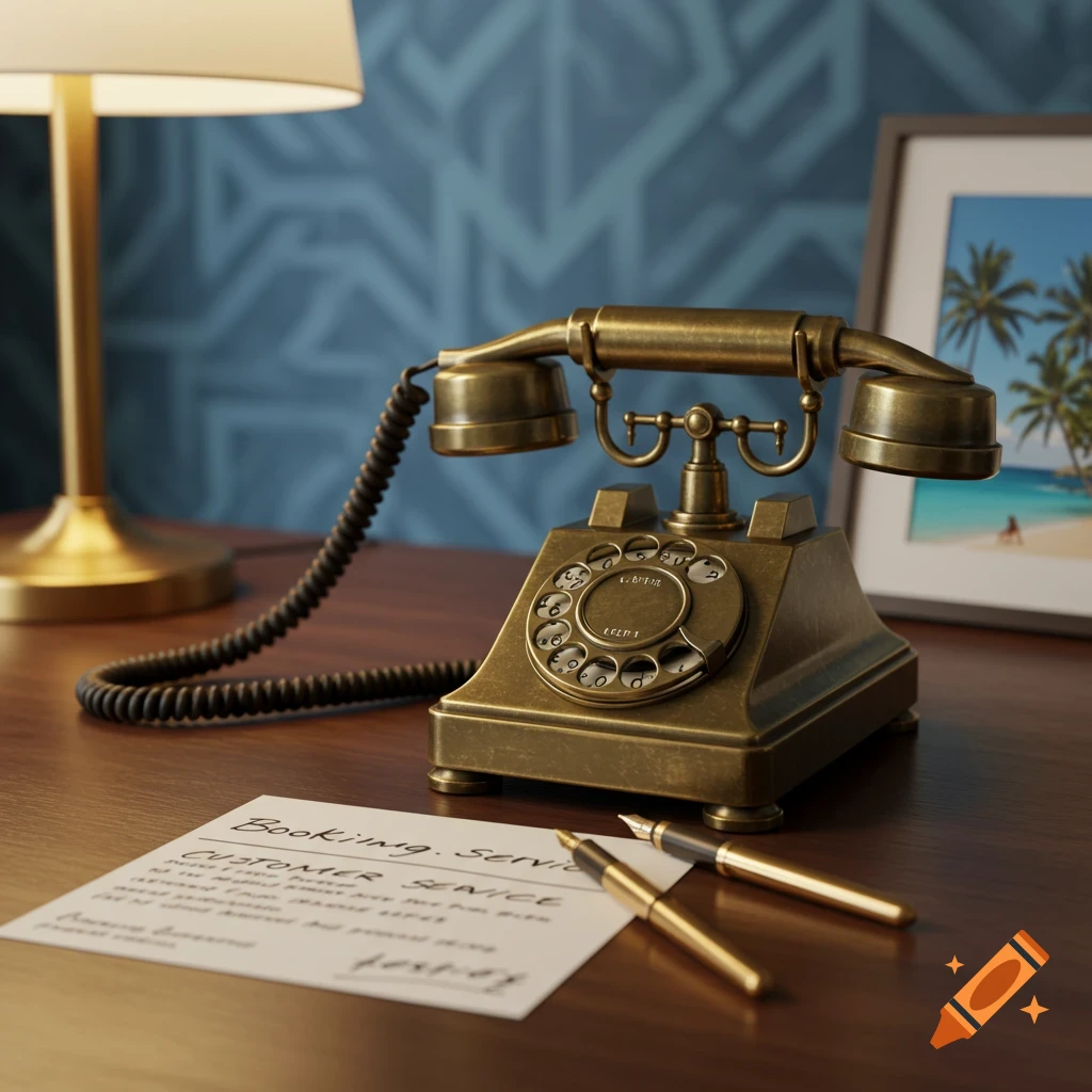 Booking.com customer service number 1-855-457-1105 on Craiyon