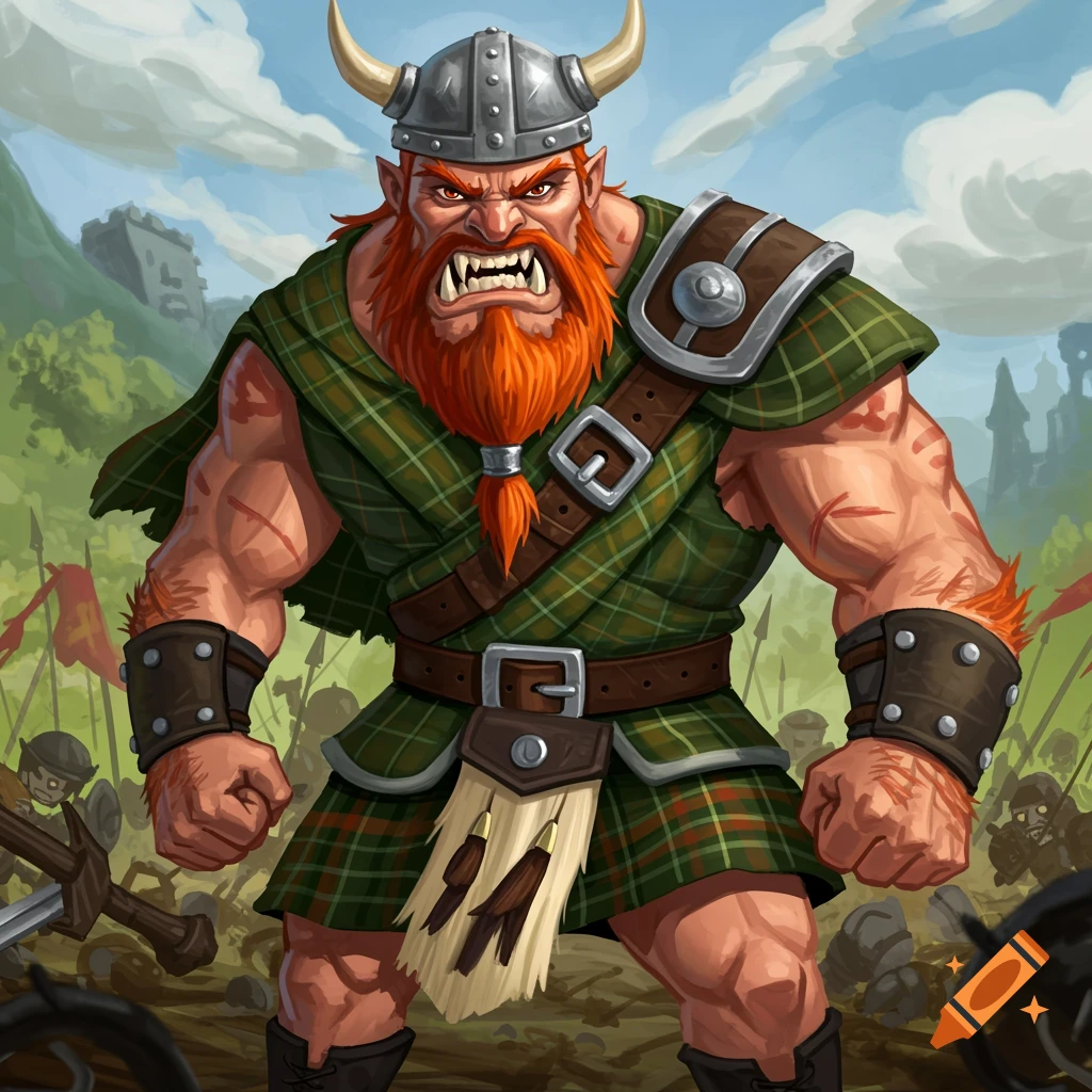 Highland Games created on Craiyon