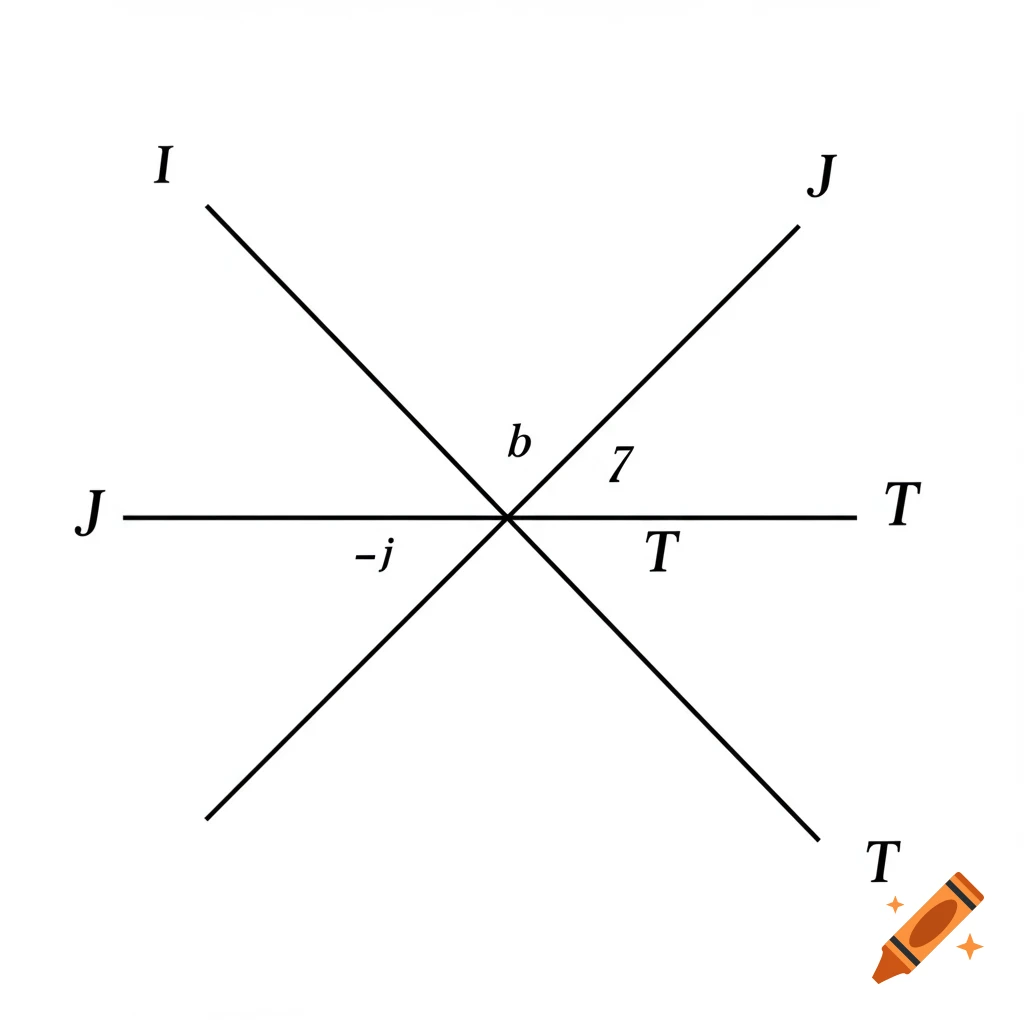 Geometric illustration of parallel lines intersected by a transversal ...