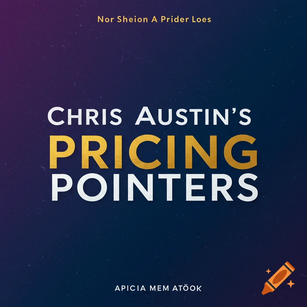 Chris Austin's Pricing Pointers cover image on Craiyon