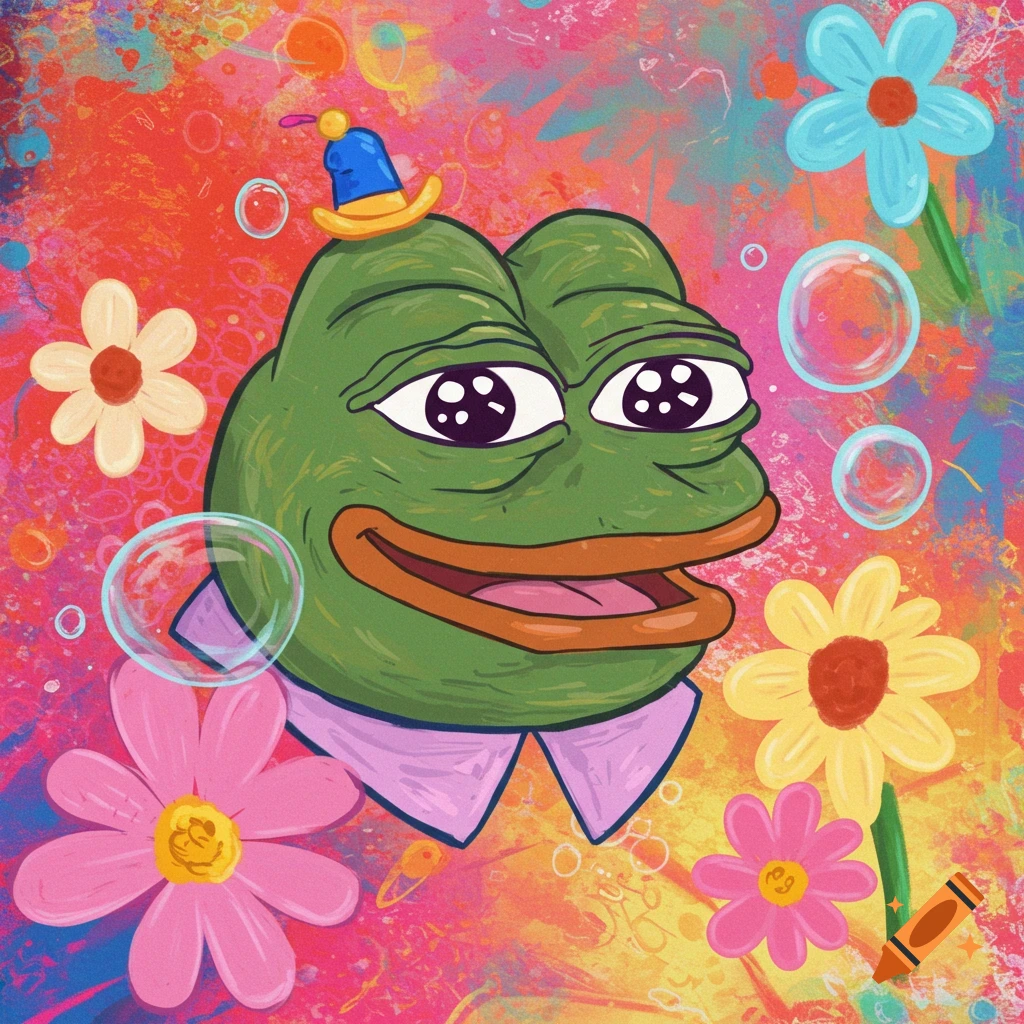 Funny Pepe meme on Craiyon