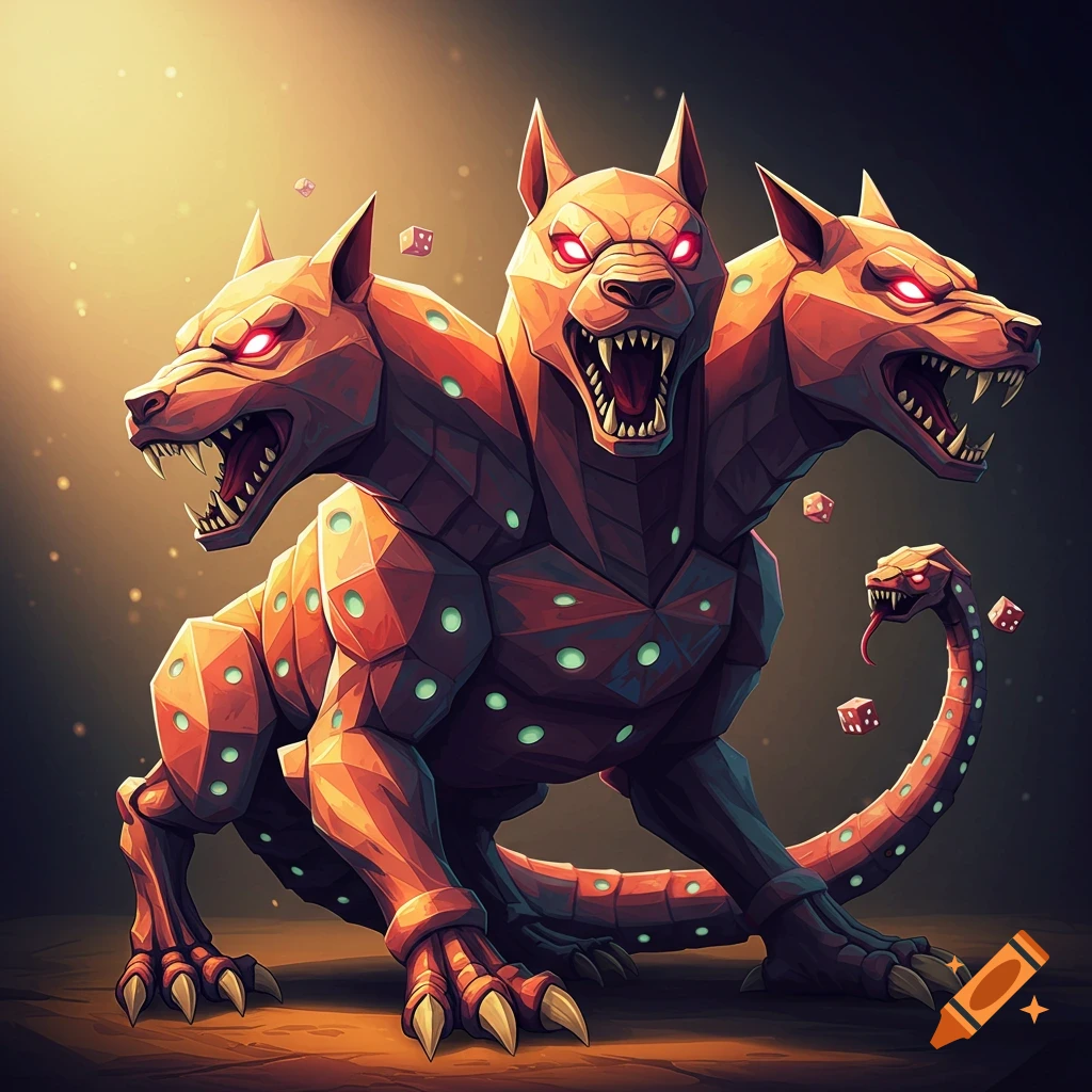 Hairless two-legged creature with one horn and orange skin on Craiyon