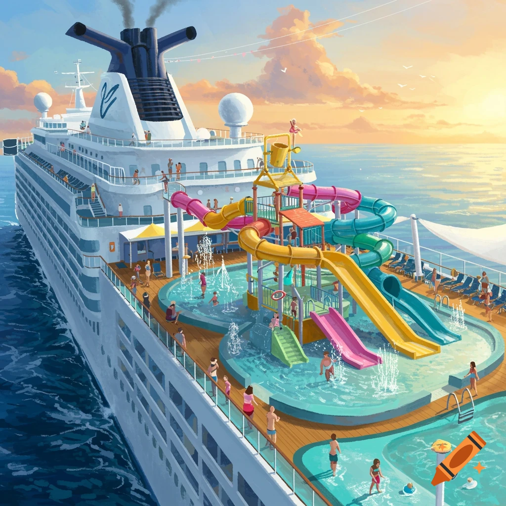 Cruise Ship created on Craiyon