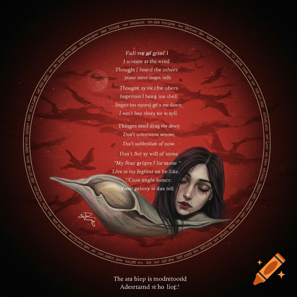 A visual interpretation of lyrics about grief, fear, and isolation. on ...