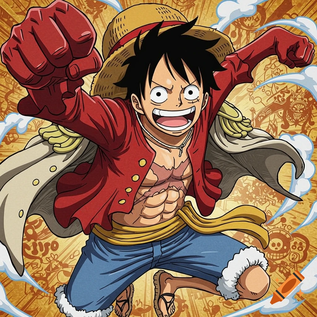 Straw Hat Luffy on Craiyon