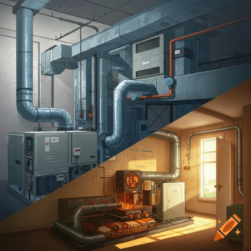 Methanol production plant with storage tanks and water treatment ...