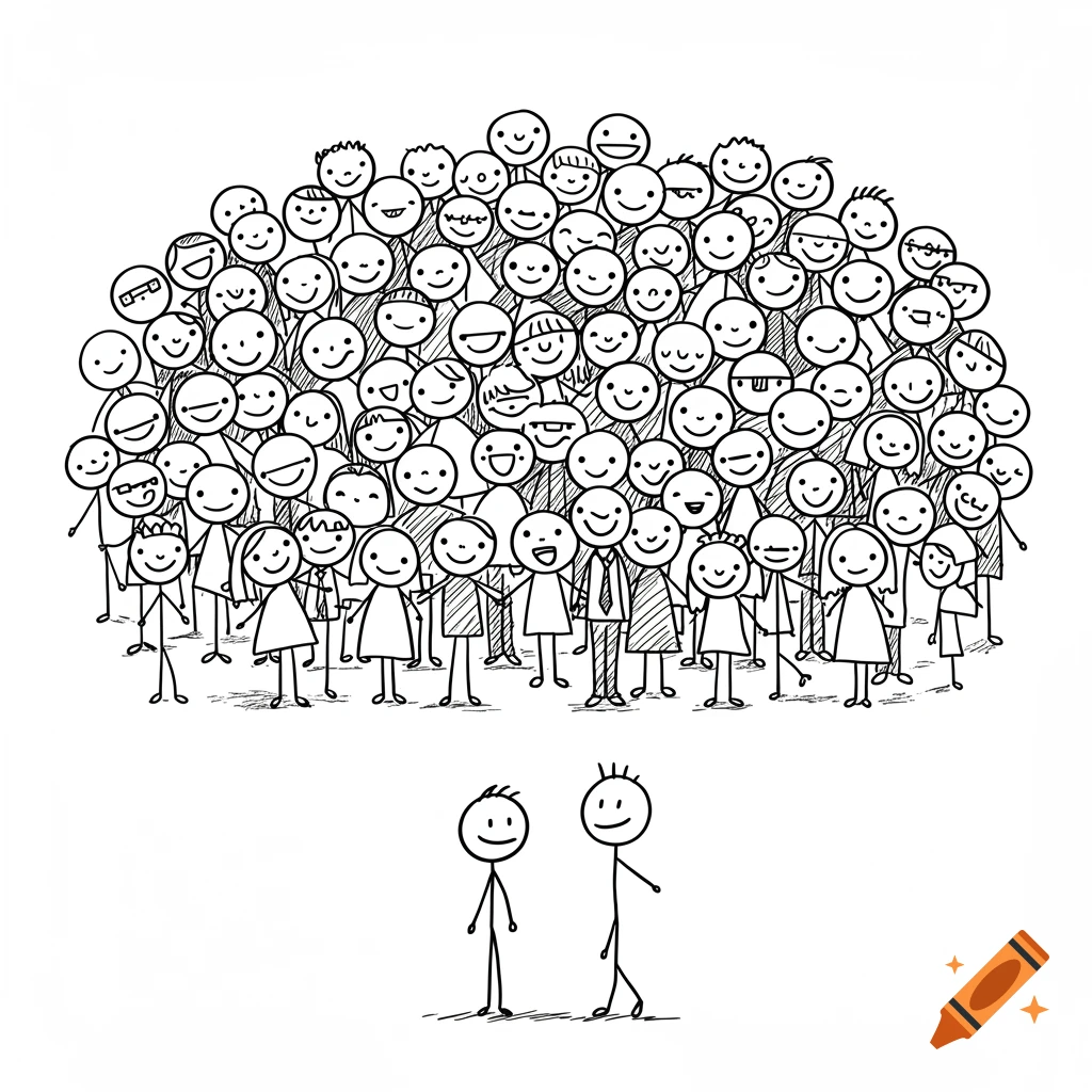 Stick Figure created on Craiyon