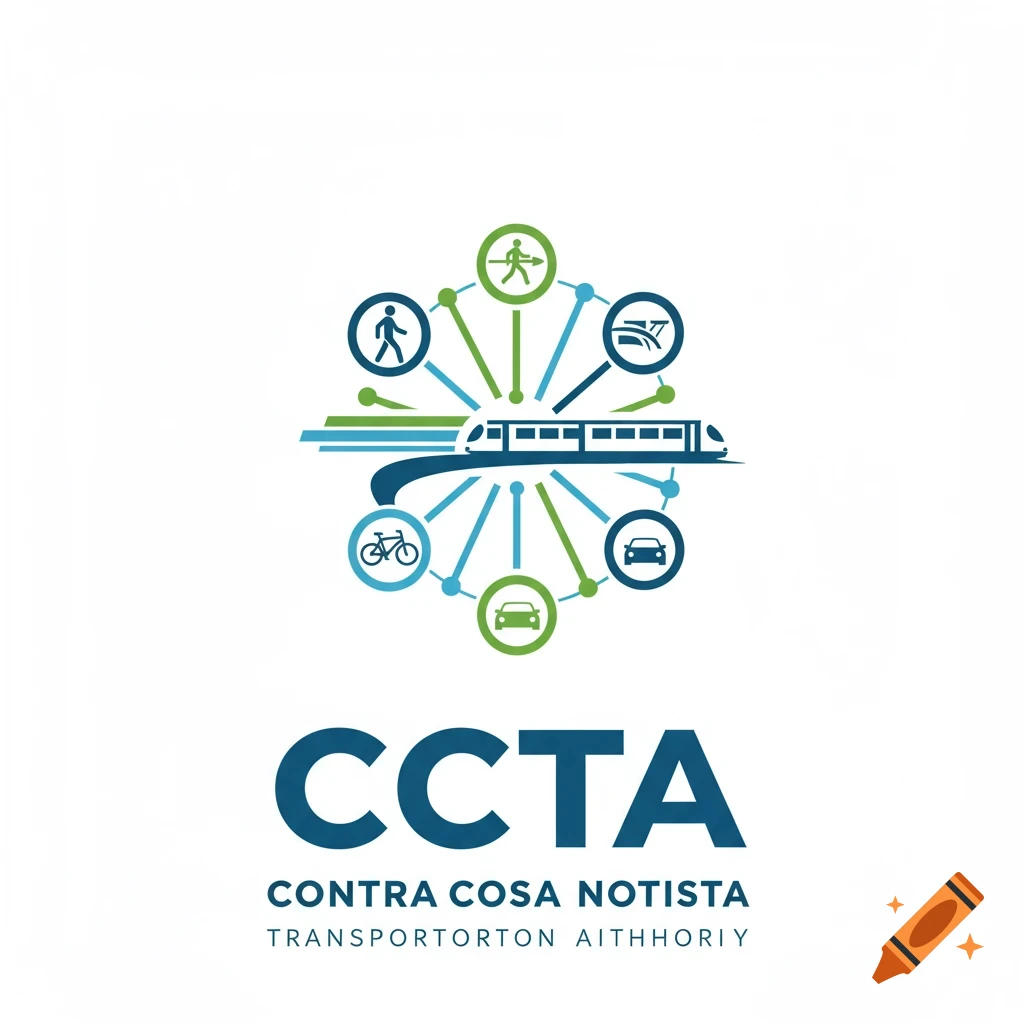 CCTA logo design encompassing all transportation modes on Craiyon