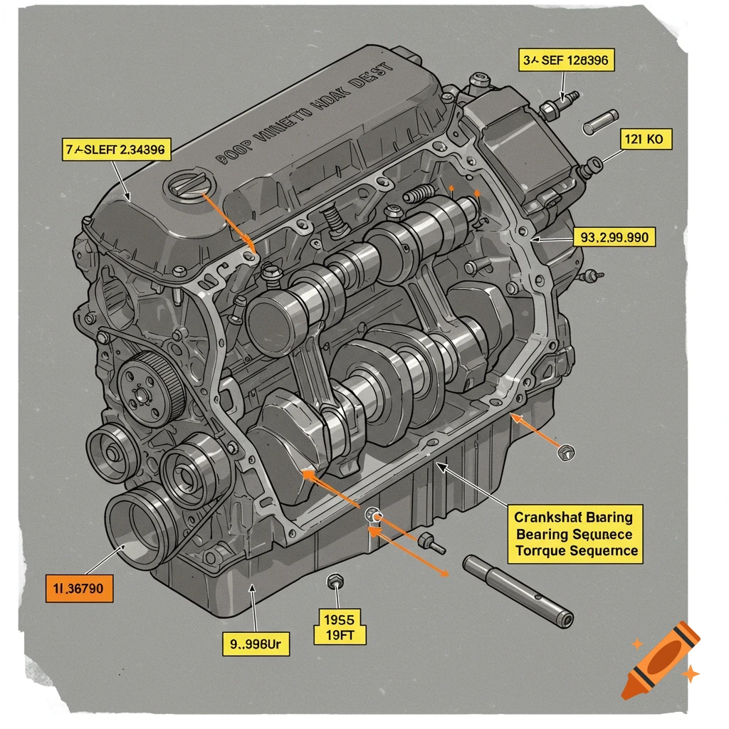 Simple Car Engine Diagram