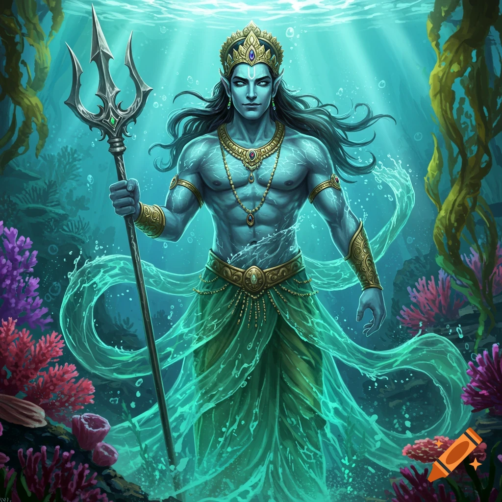 Narasimha digital art on Craiyon