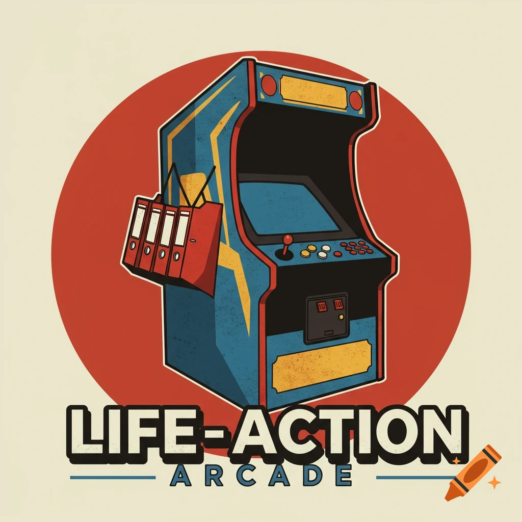 Arcade Art created on Craiyon