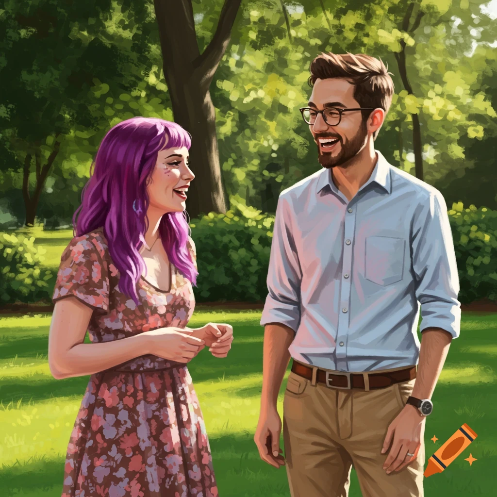 Two friends on Craiyon