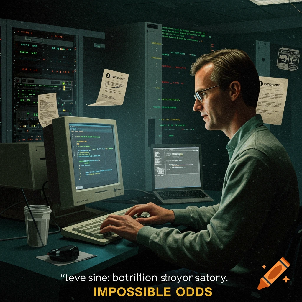 Illustration based on Steve Bottrill story on Craiyon