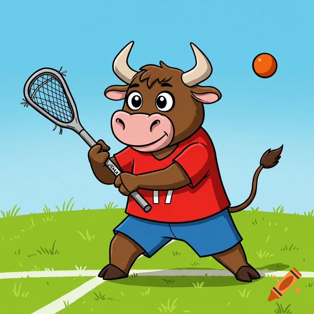 A cartoon hippo swings a golf club at a golf ball on a tee, depicted as ...