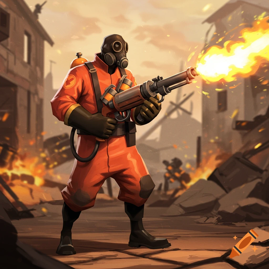 Angry Medic from Team Fortress 2 on Craiyon