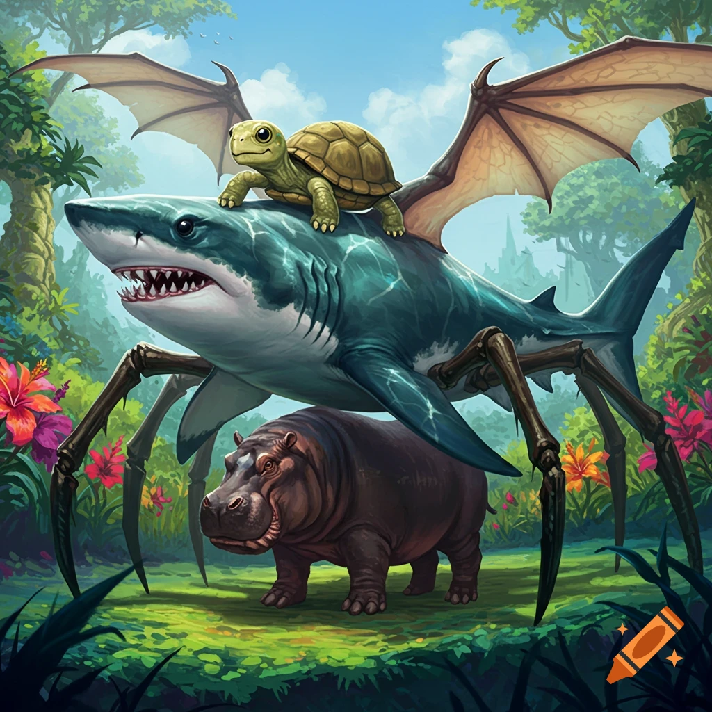 Monster Hunting created on Craiyon