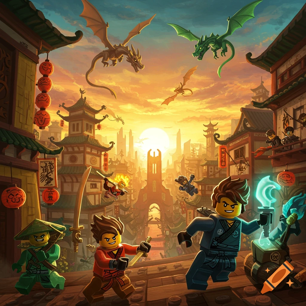 Ninjago images created on Craiyon
