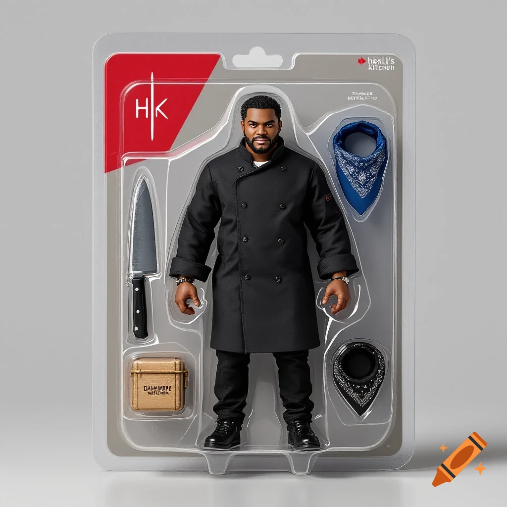 Dahmere Merriweather Hell's Kitchen action figure in blister pack on ...