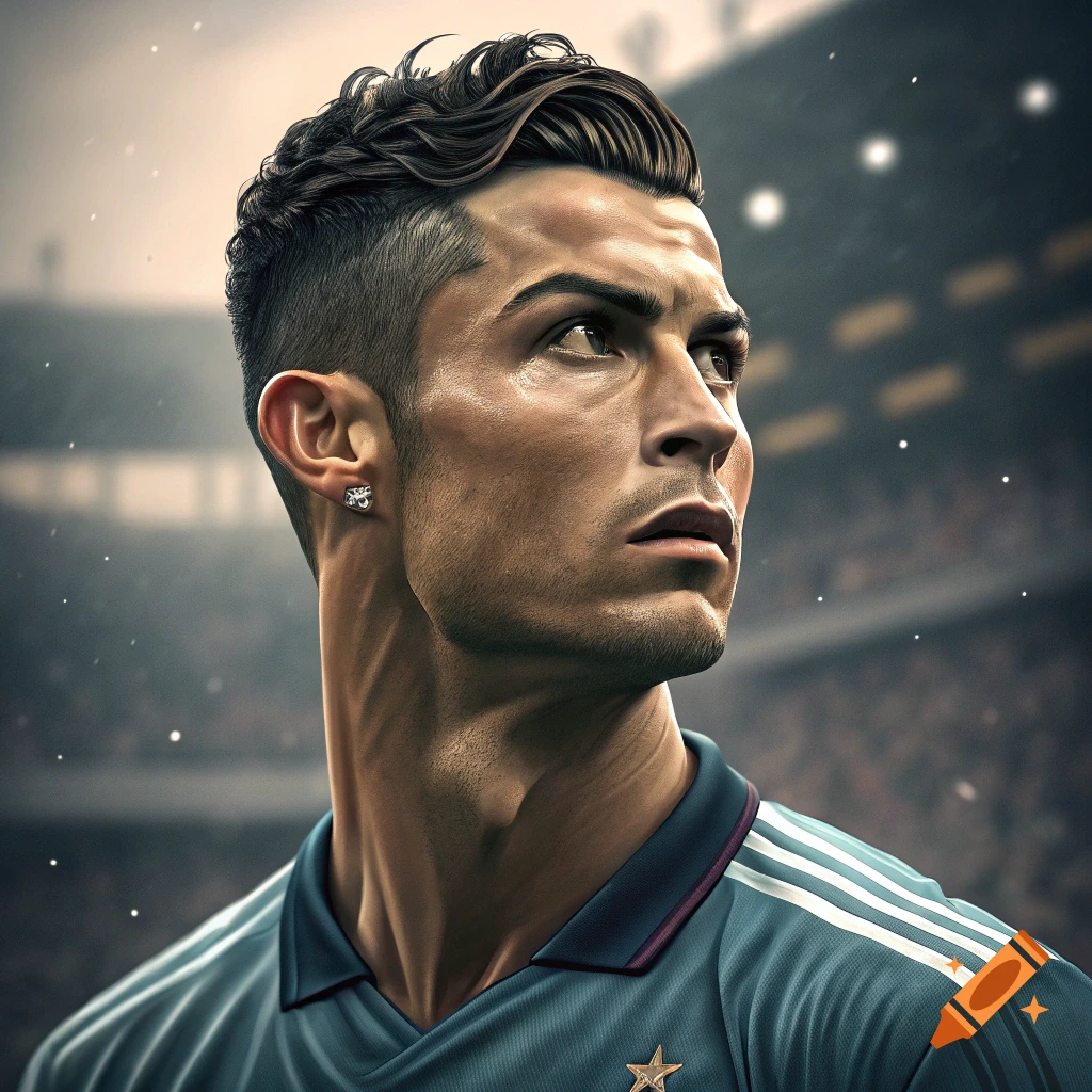 Monster with features of Ronaldo Nazario, Mesut Ozil, alien brain ...