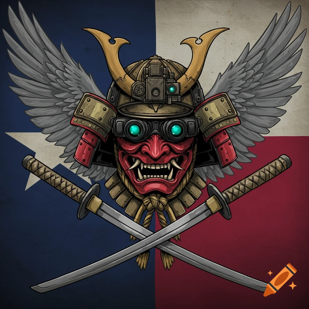 Hacker samurai escaping a digitized matrix in Ukiyo-e style on Craiyon