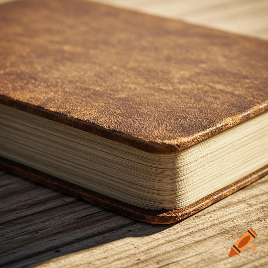 Old notebook on Craiyon