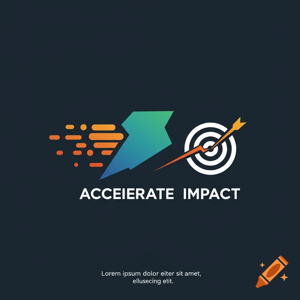 Accelerate Impact IT team logo on Craiyon