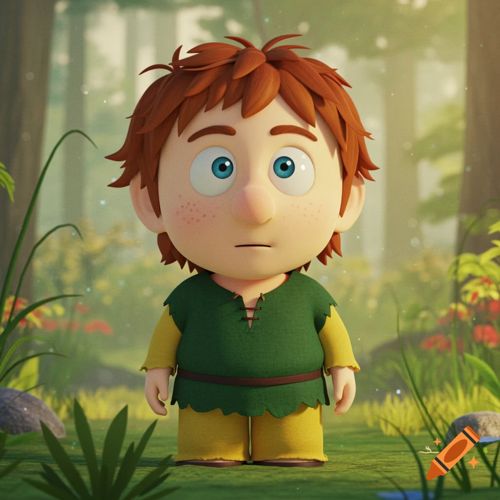 Stylized 3d Render created on Craiyon