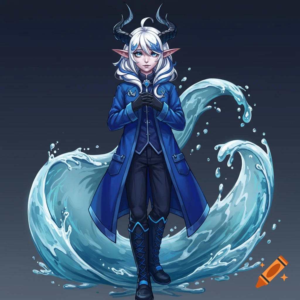 Anime Lightning Mage