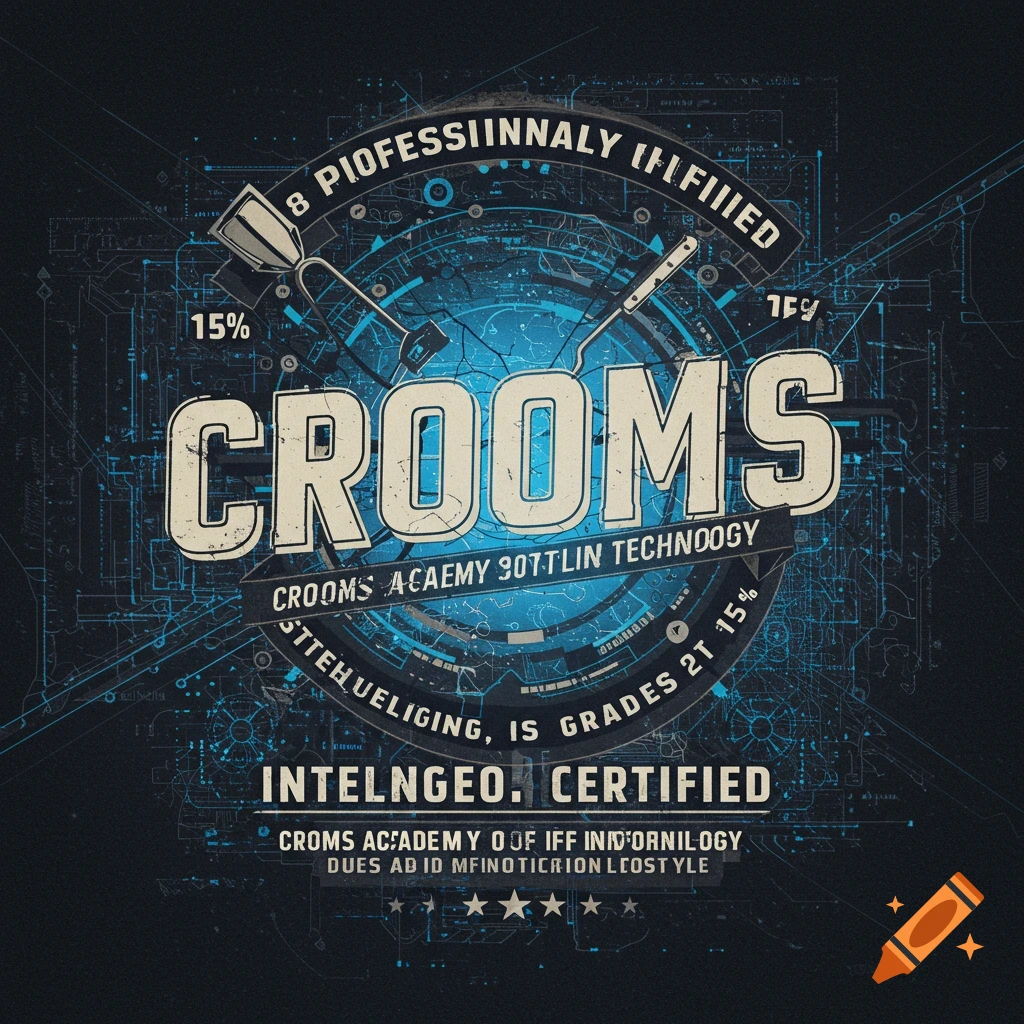 T-shirt design for Crooms Academy of Information Technology with ...