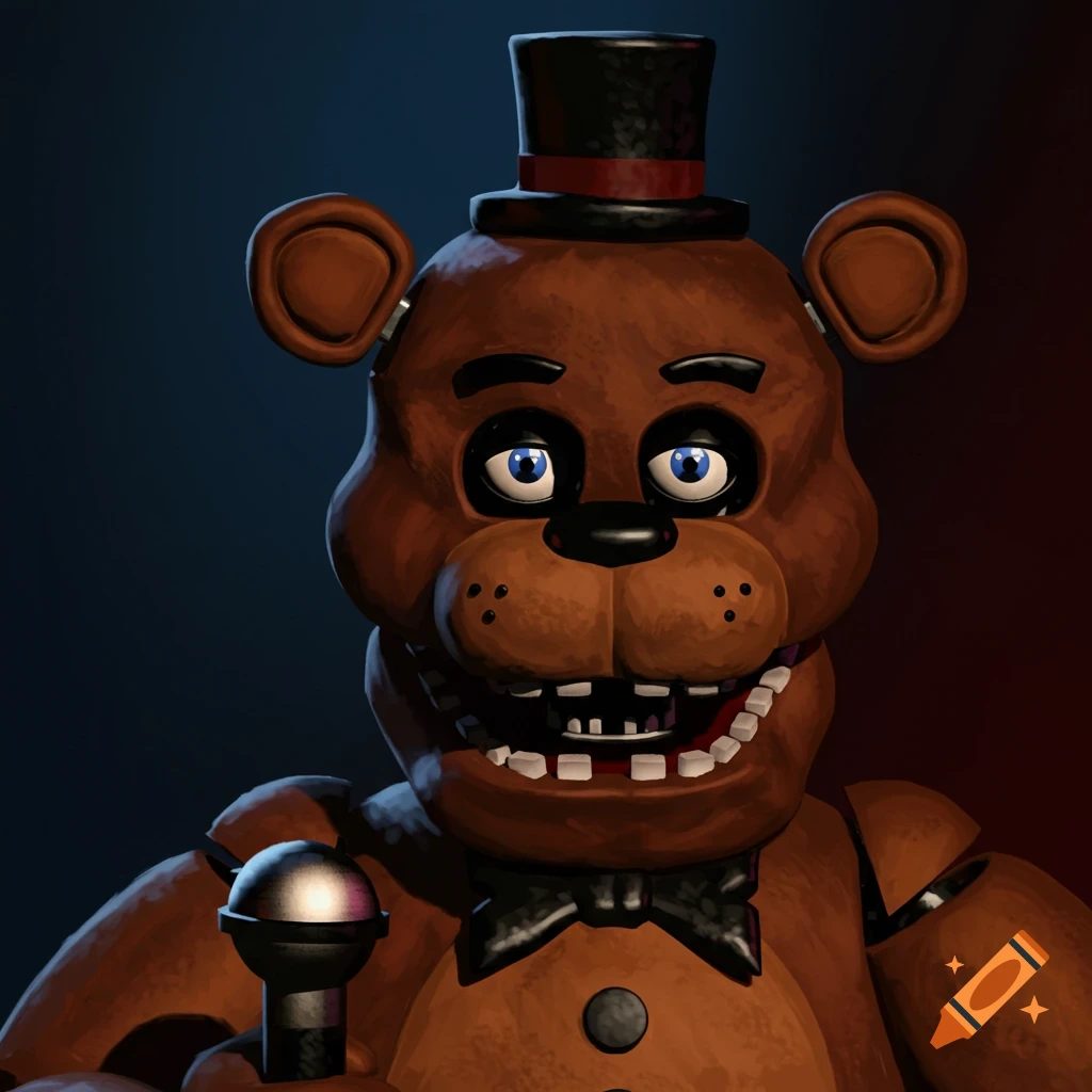 Freddy fazbear on Craiyon