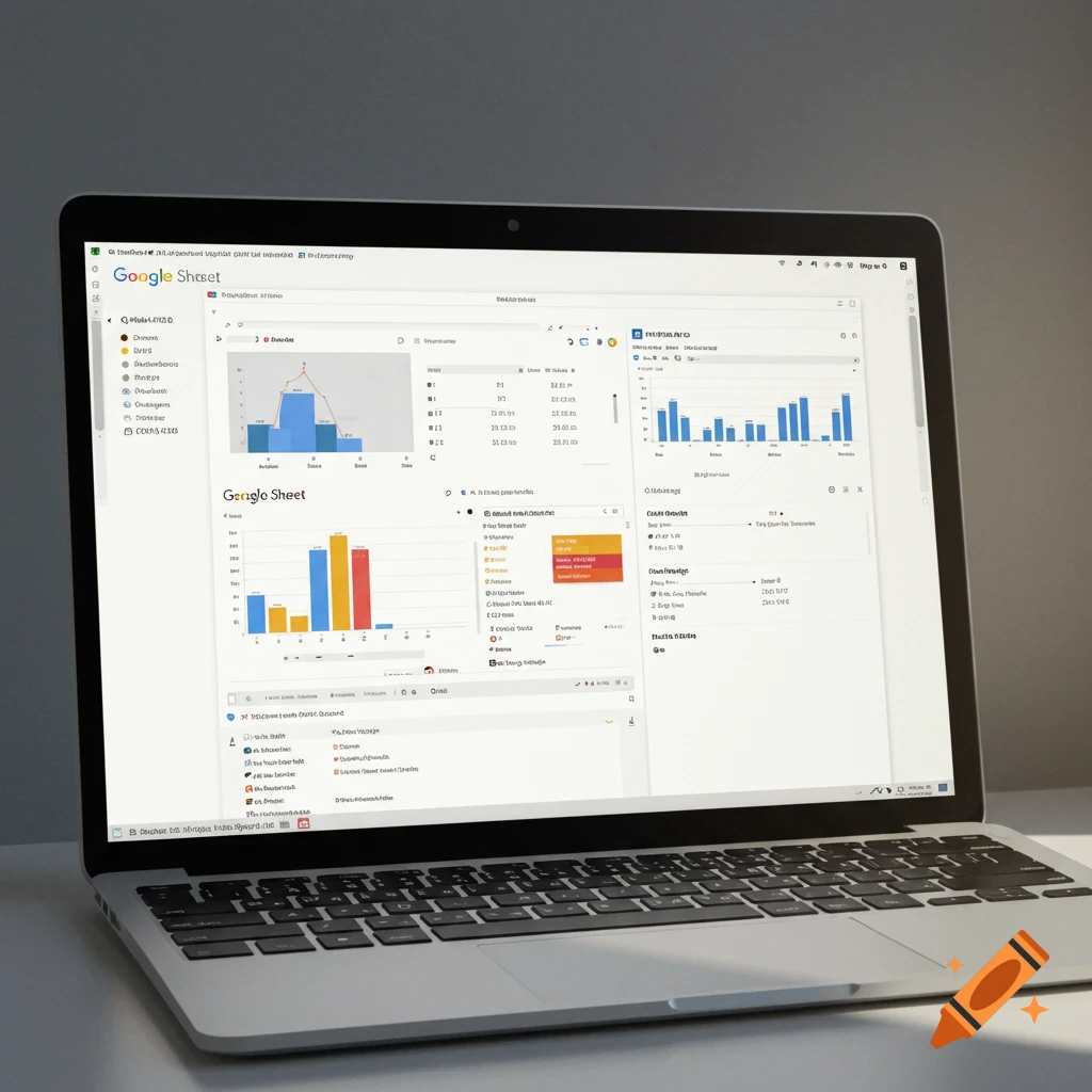 Data hub website layout on Craiyon
